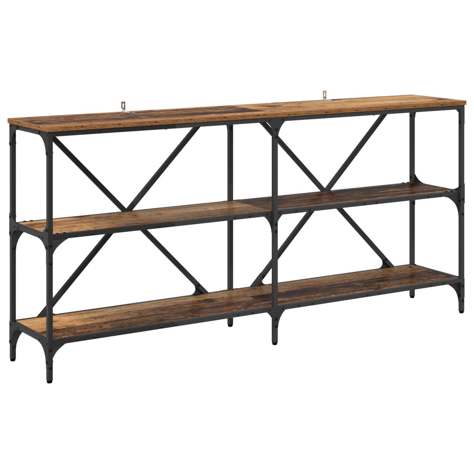 Table appoint | Table console Bois Ancien 160 x 30 x 75 cm Bois d ...