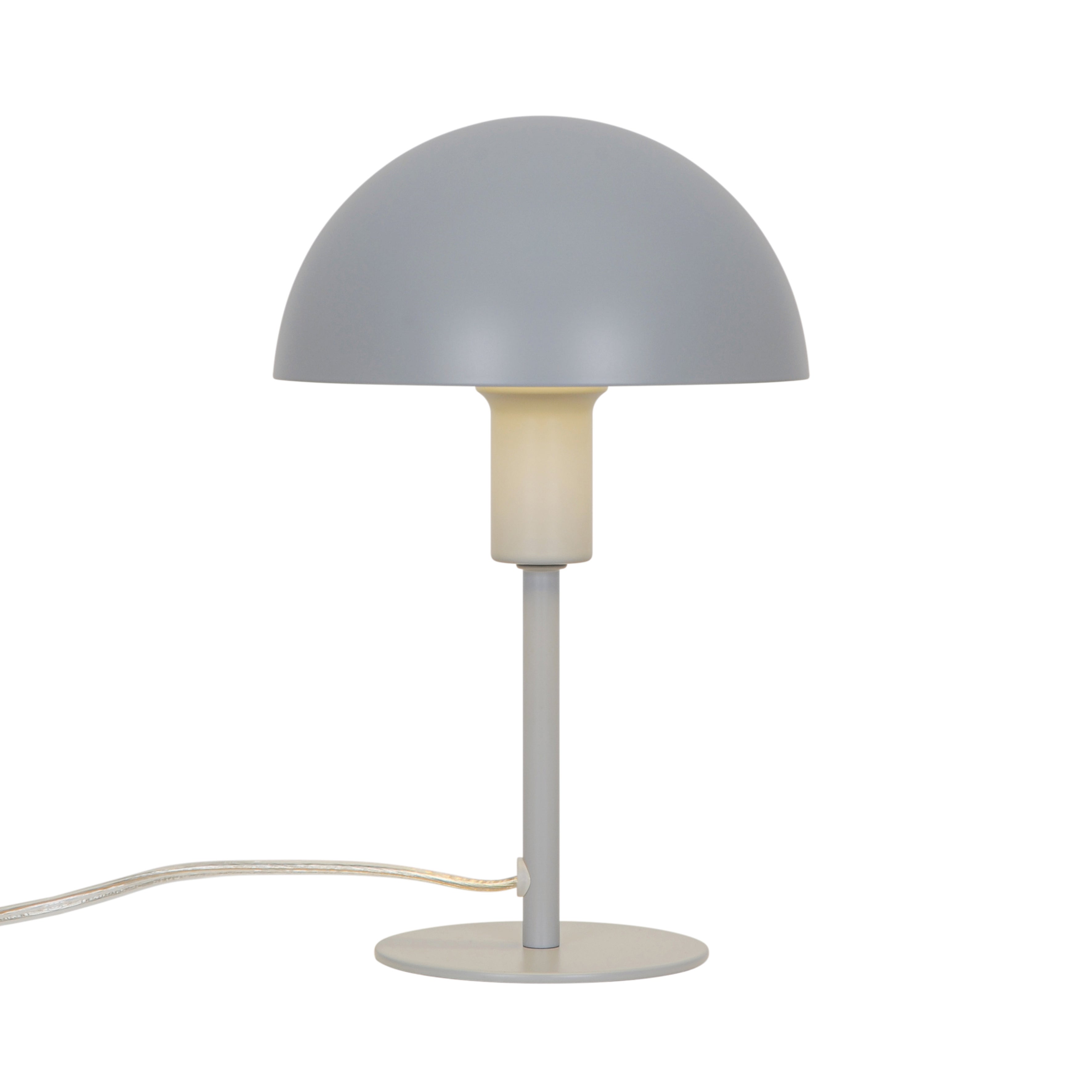 Lampe à poser ELLEN Mini Métal Gris, H.25 IP20 E14 /Nordlux Intérieur ...