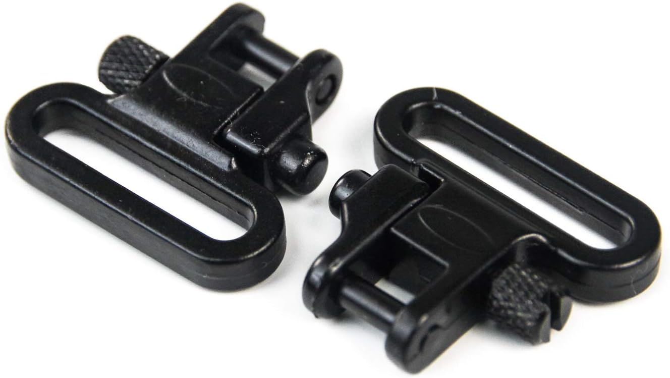 Lot de 2 Rapide Détachez Fusil Sling Pivotant, 2,5cm QD Sling Swivel ...
