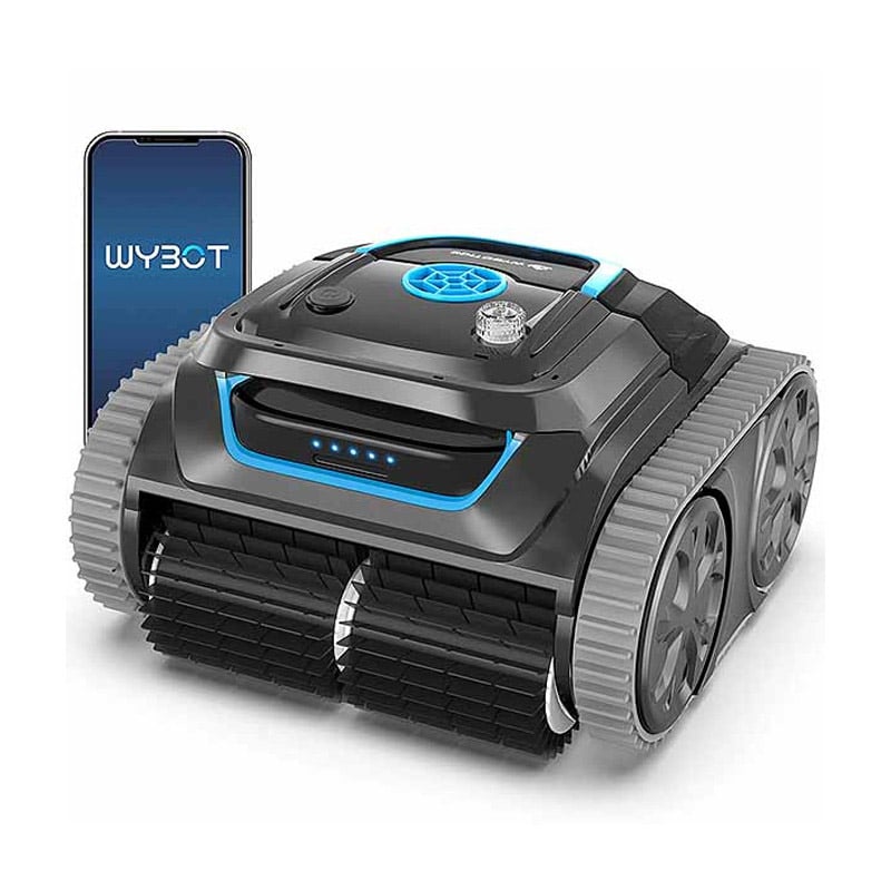 Wybot E30i Robot nettoyeur de piscine sans fil Batterie au lithium ...
