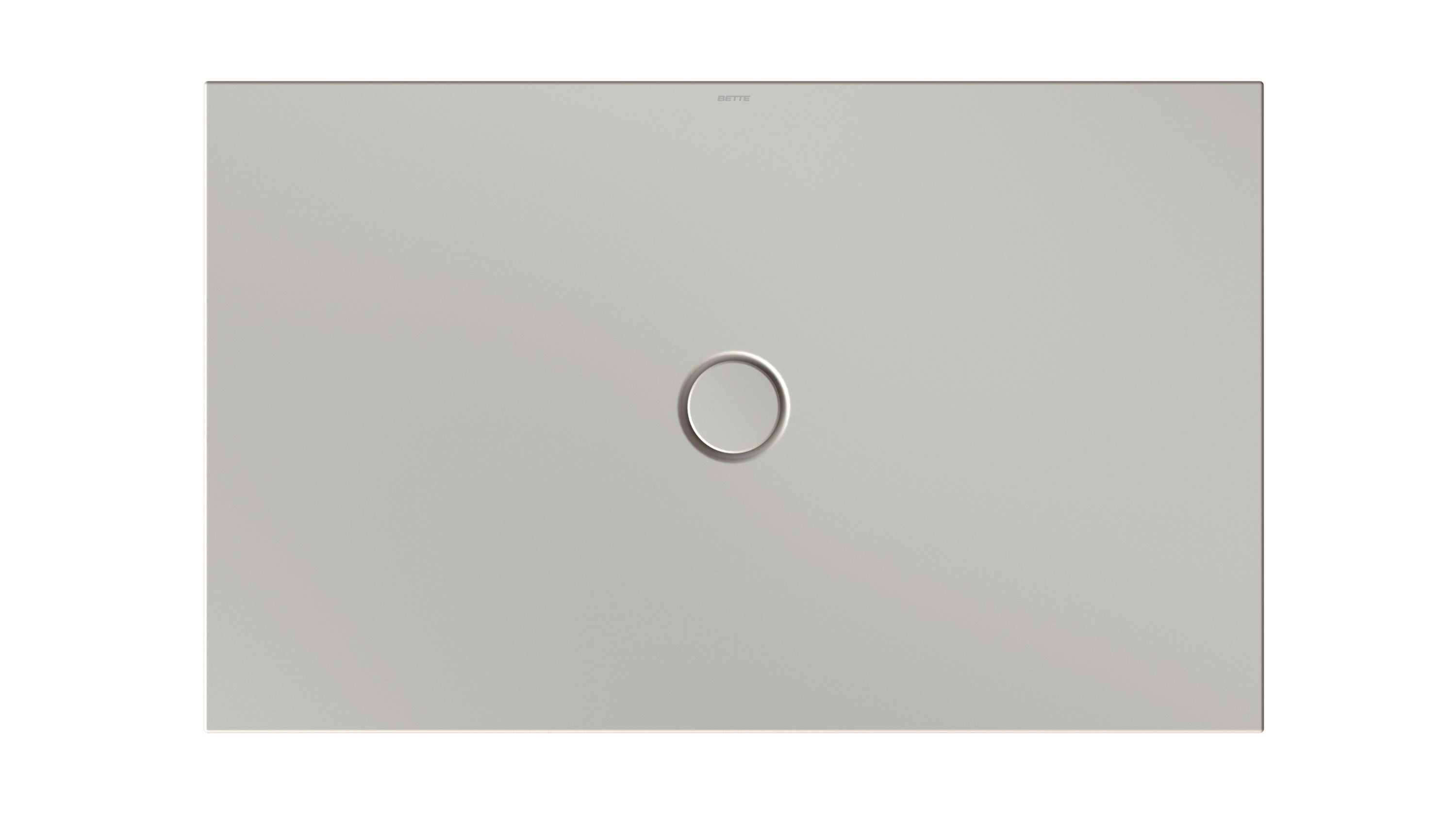 Plato de ducha BetteFloor con soporte de plato mínimo y BetteGlasur ...