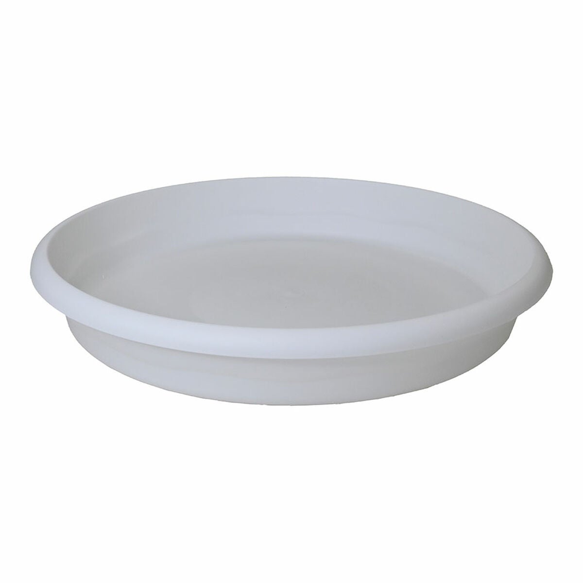 Sous-pot Plastiken Blanc Ø 26 cm | Leroy Merlin