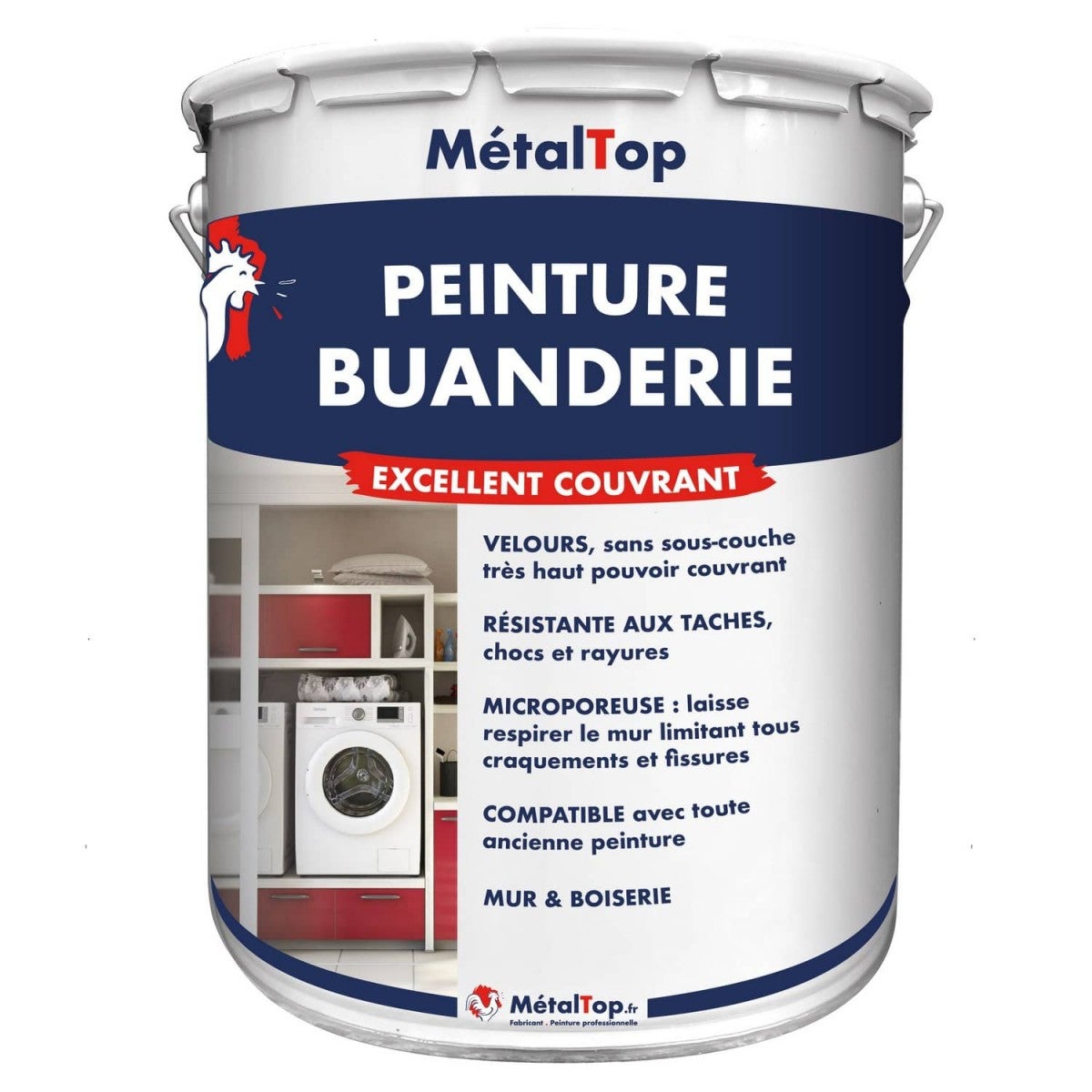 Peinture Buanderie - Violet pastel - RAL 4009 - 5 L - Métaltop | Leroy ...