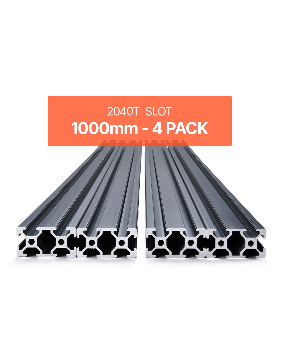 Profili in Alluminio 2040 VEVOR, Set da 4 Guide Lineari Anodizzate 1000 ...