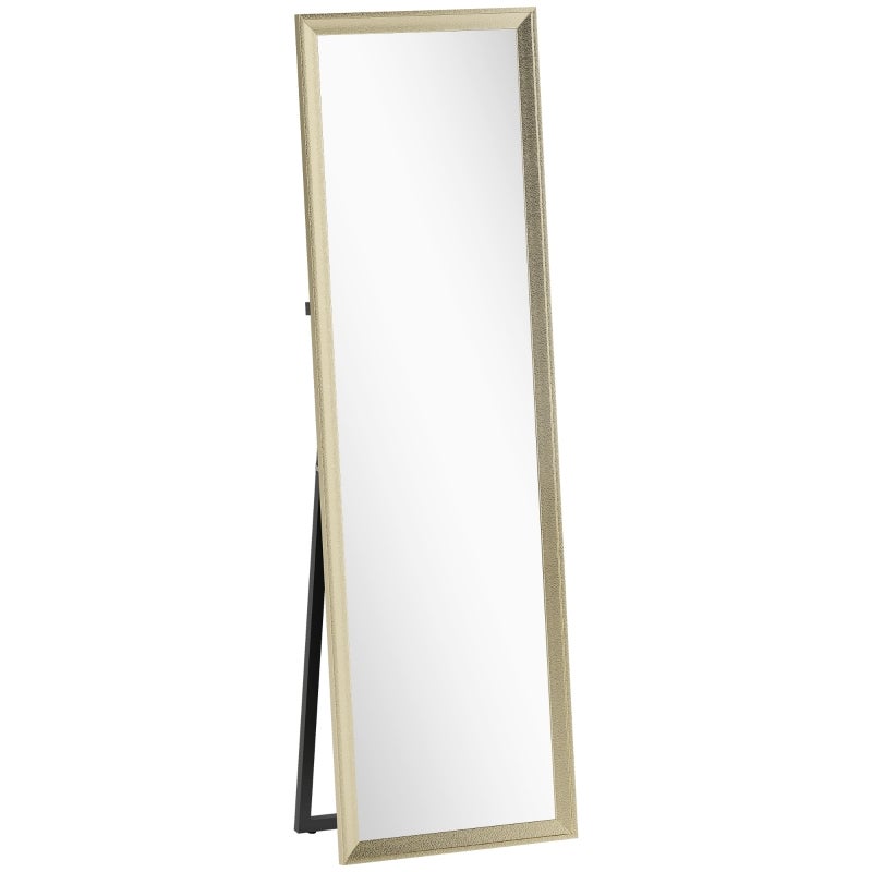 Espejo de cuerpo entero flexible, 160x50 cm, color dorado, ideal para ...
