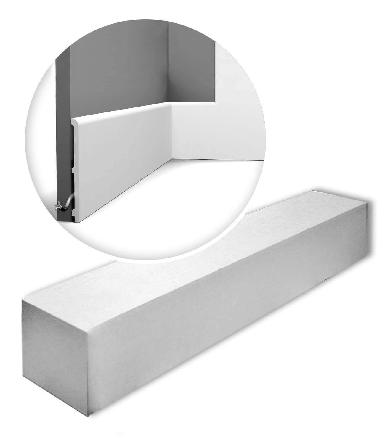 Plinthes Orac Decor SX212-box CASCADE Moulure frise 1 carton 16 pièces ...