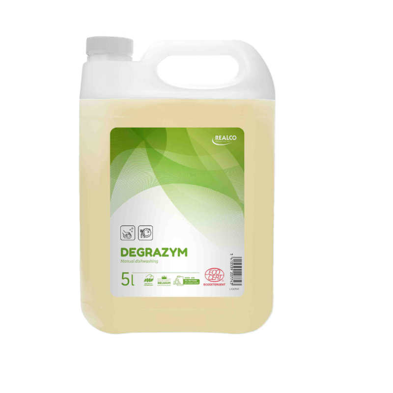 Degrazym - Détergent enzymatique pour plonge manuelle - Ecocert - Réalco - 5 L | Leroy Merlin