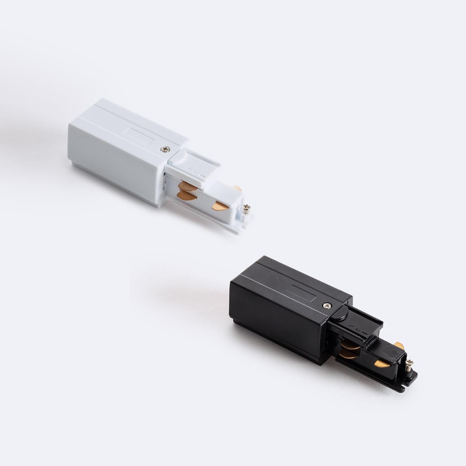 Ledkia Conector Left Side a Red para Carril Trifásico DALI Negro ...