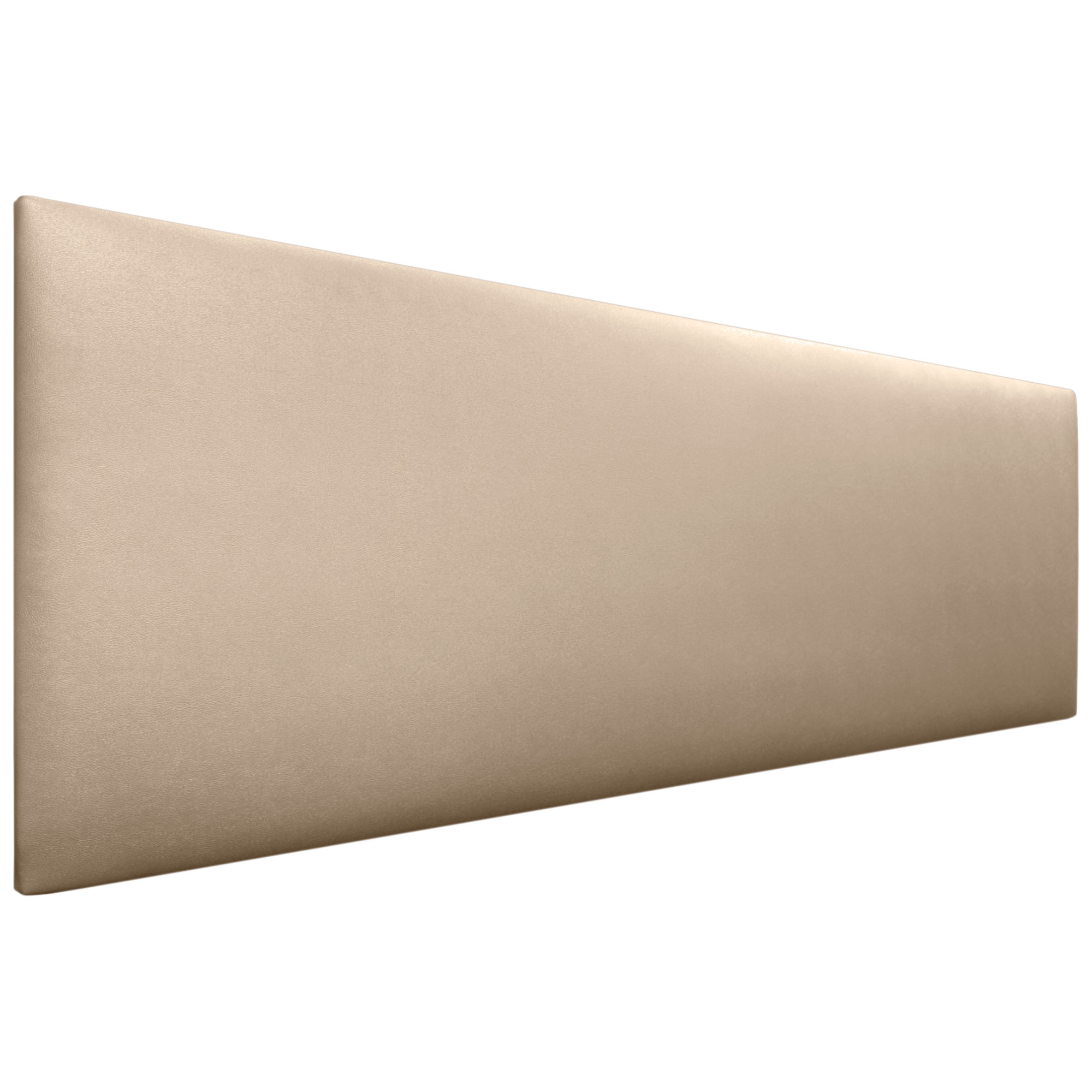 DHOME Cabecero de Polipiel Liso cabeceros Cabezal tapizado Cama (Polipiel Champán, 150cm (Camas ...