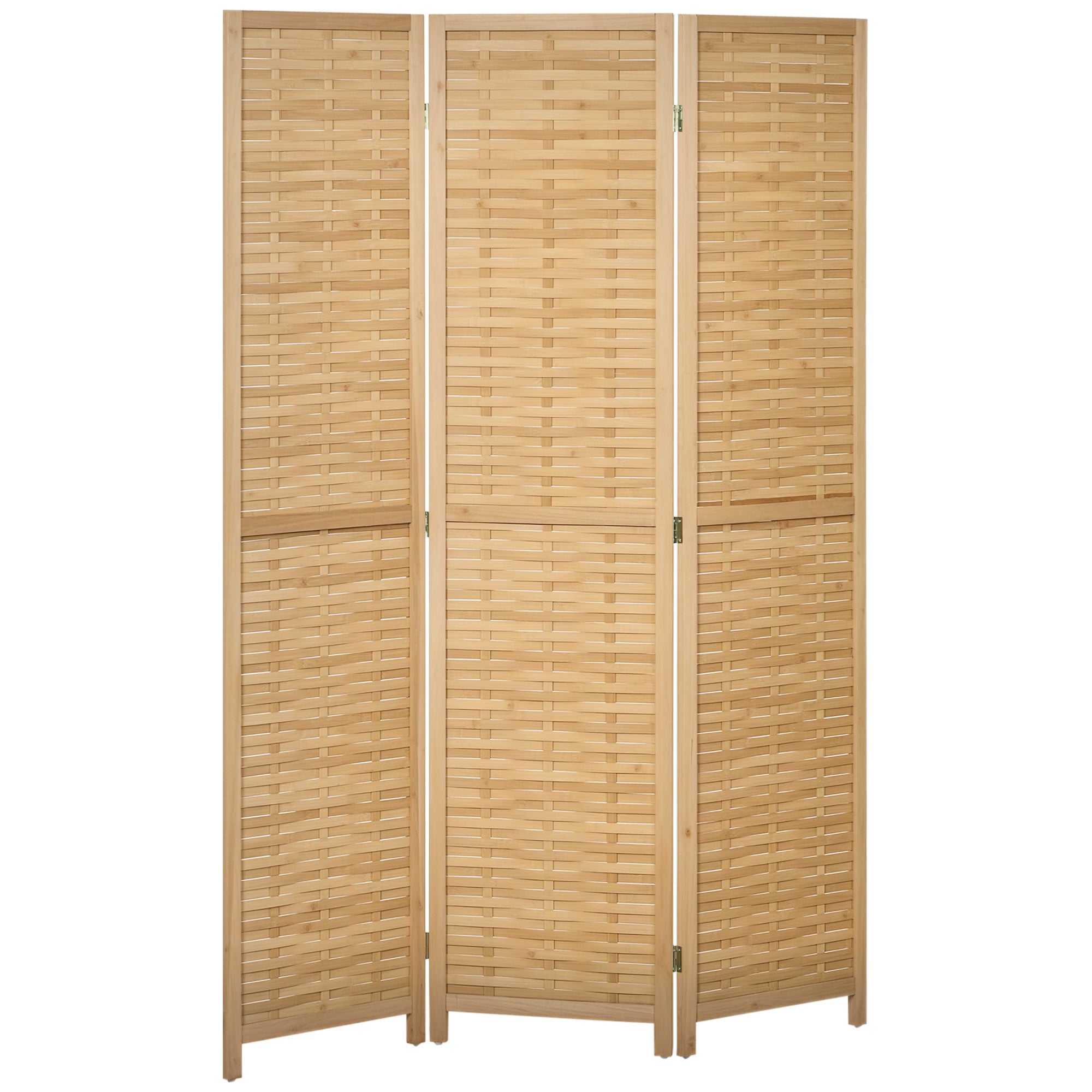Paravent en bois séparateur de pièce closion de séparation pliable 3 ...