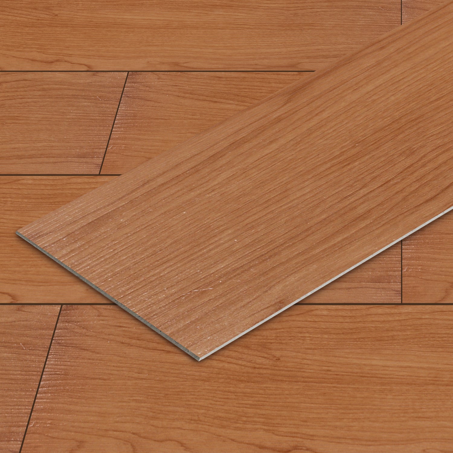 Revêtement de Sol PVC Vinyle 18 Pièces 2,51 m² Marron | Leroy Merlin