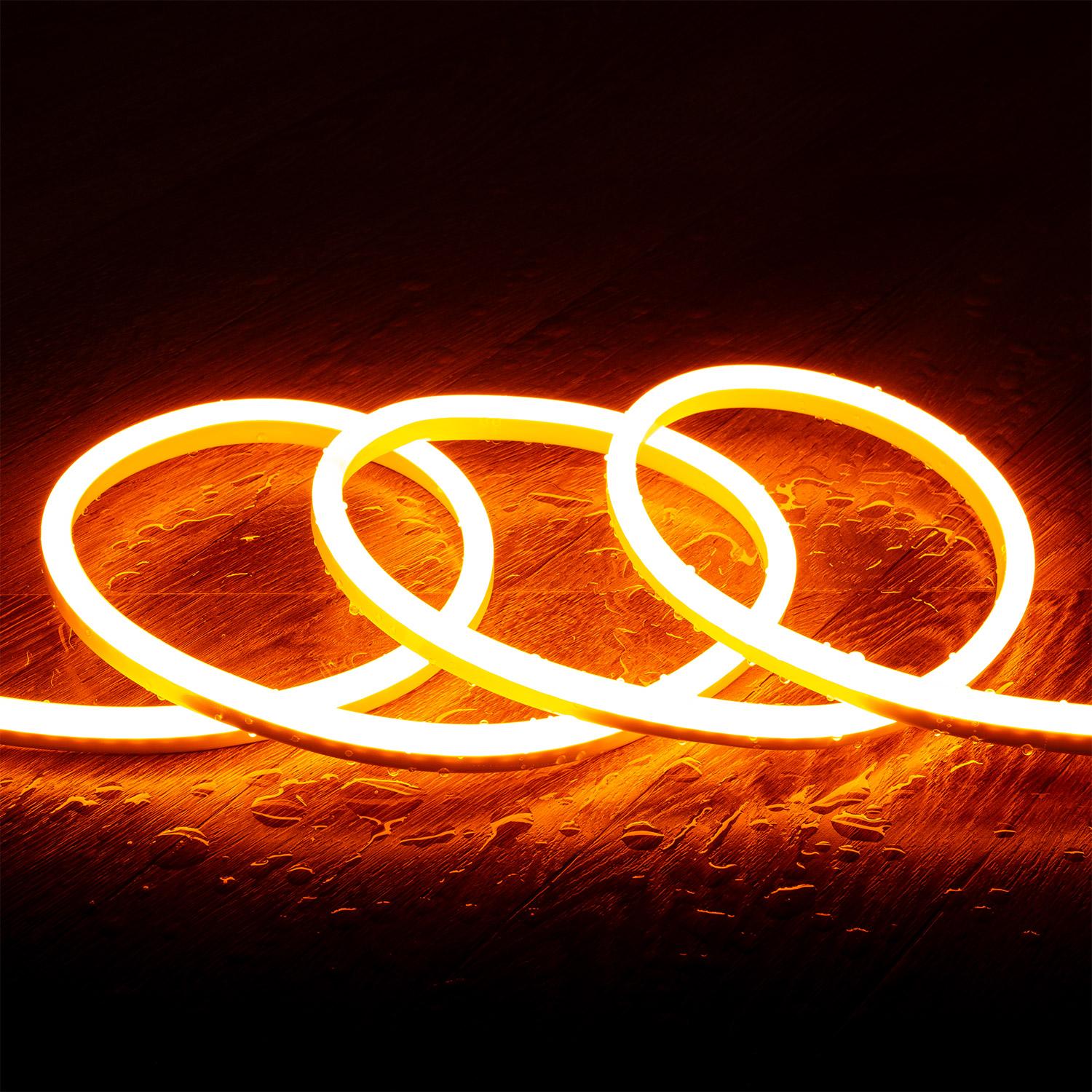 Ledkia Striscia LED Neon Regolabile 220V SFLEX8 8W/m IP65 Taglio 100cm ...