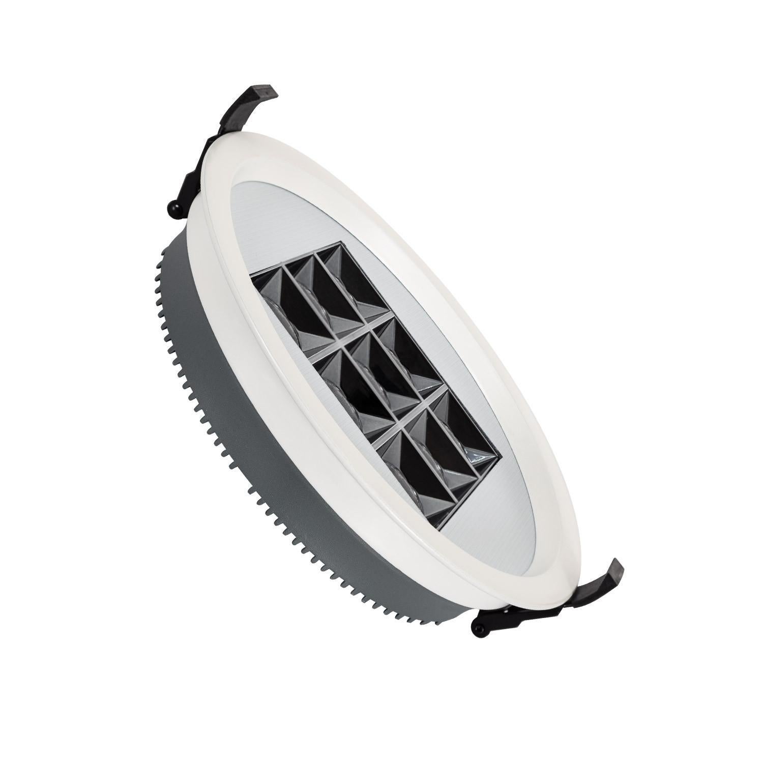 Ledkia Downlight LED 30W Circular AERO VisualConfort UGR13 Corte Ø 205 ...