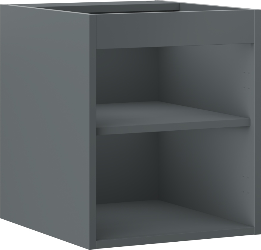 Mexen Box-A corps de meuble sous-lavabo 40 cm, graphite mat - 91AX1 ...