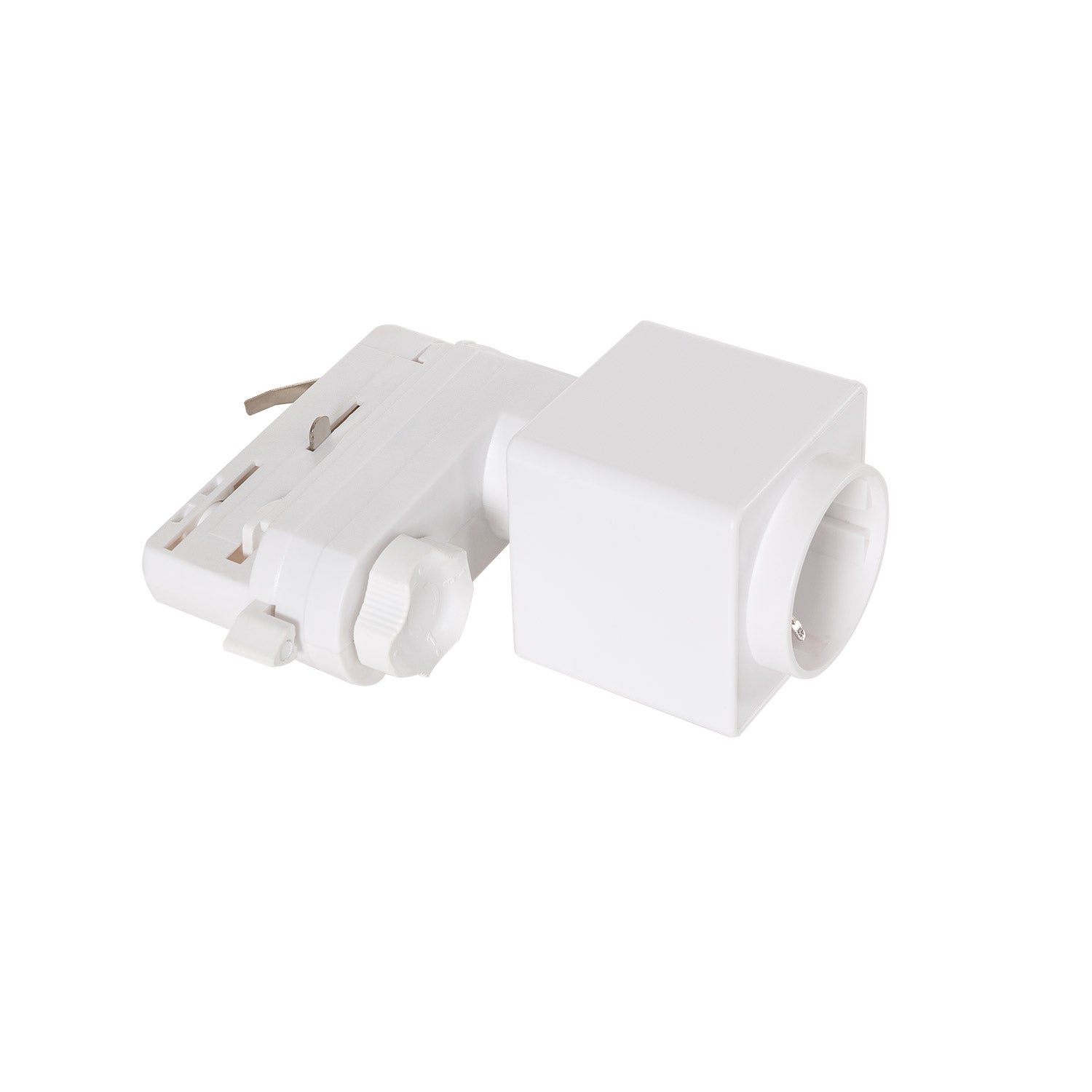 Prise Type F Shuko pour Rail Triphasé Blanc | Leroy Merlin