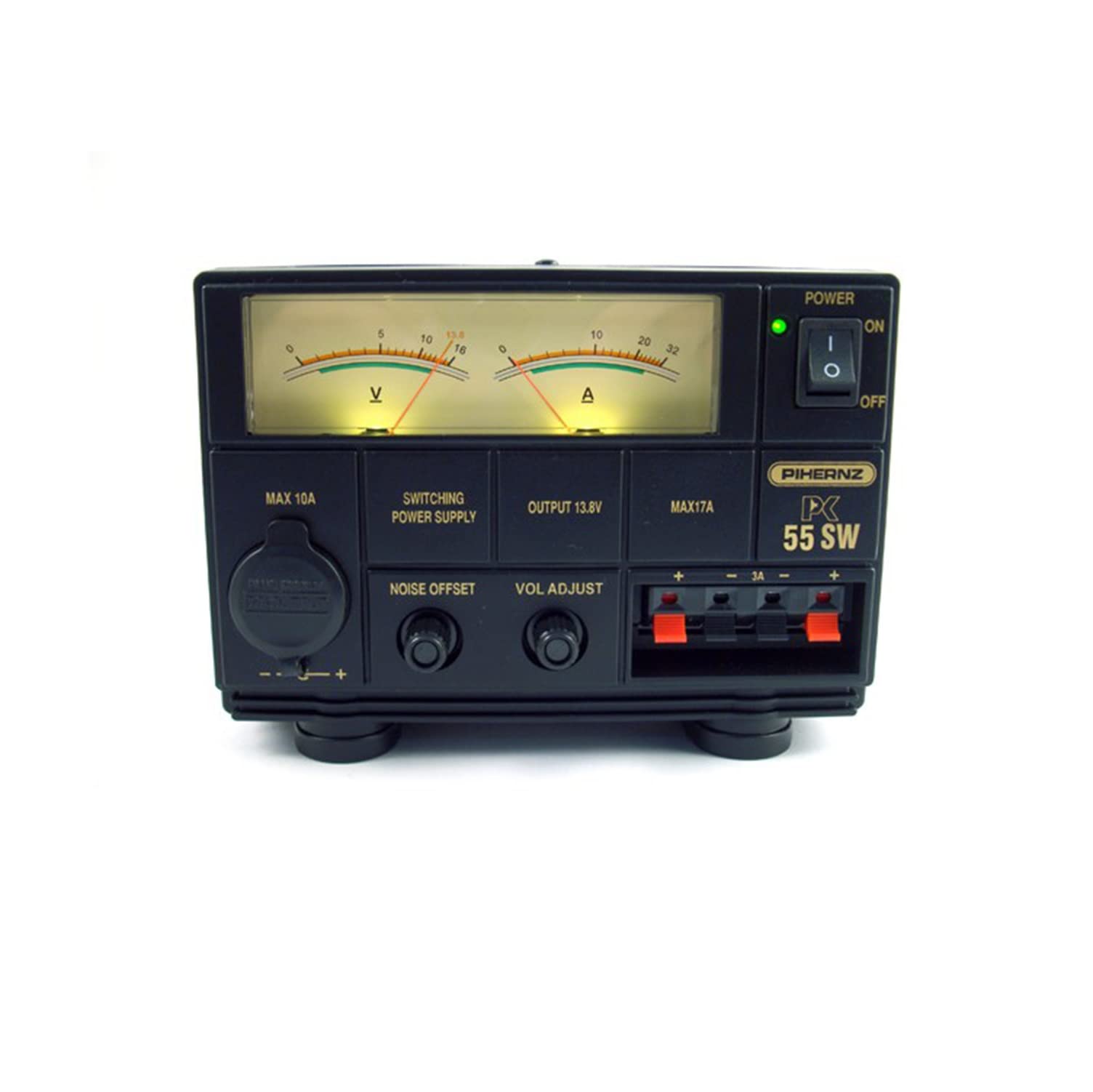 Jetfon PC-55 SW DC Stabilized Power Supply, Adjustable and Switchable ...