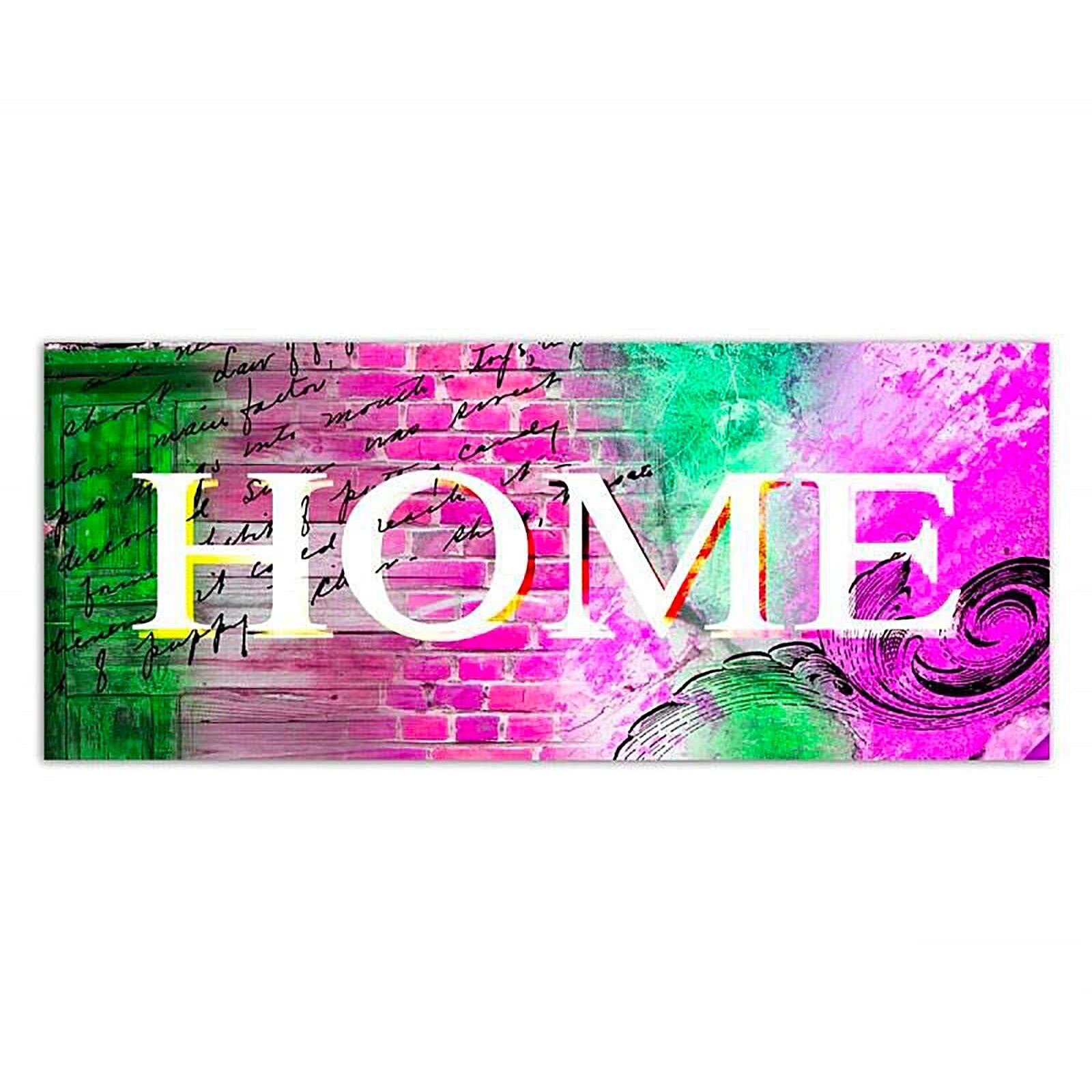 Tableau maison 2 - 100 x 40 cm | Leroy Merlin