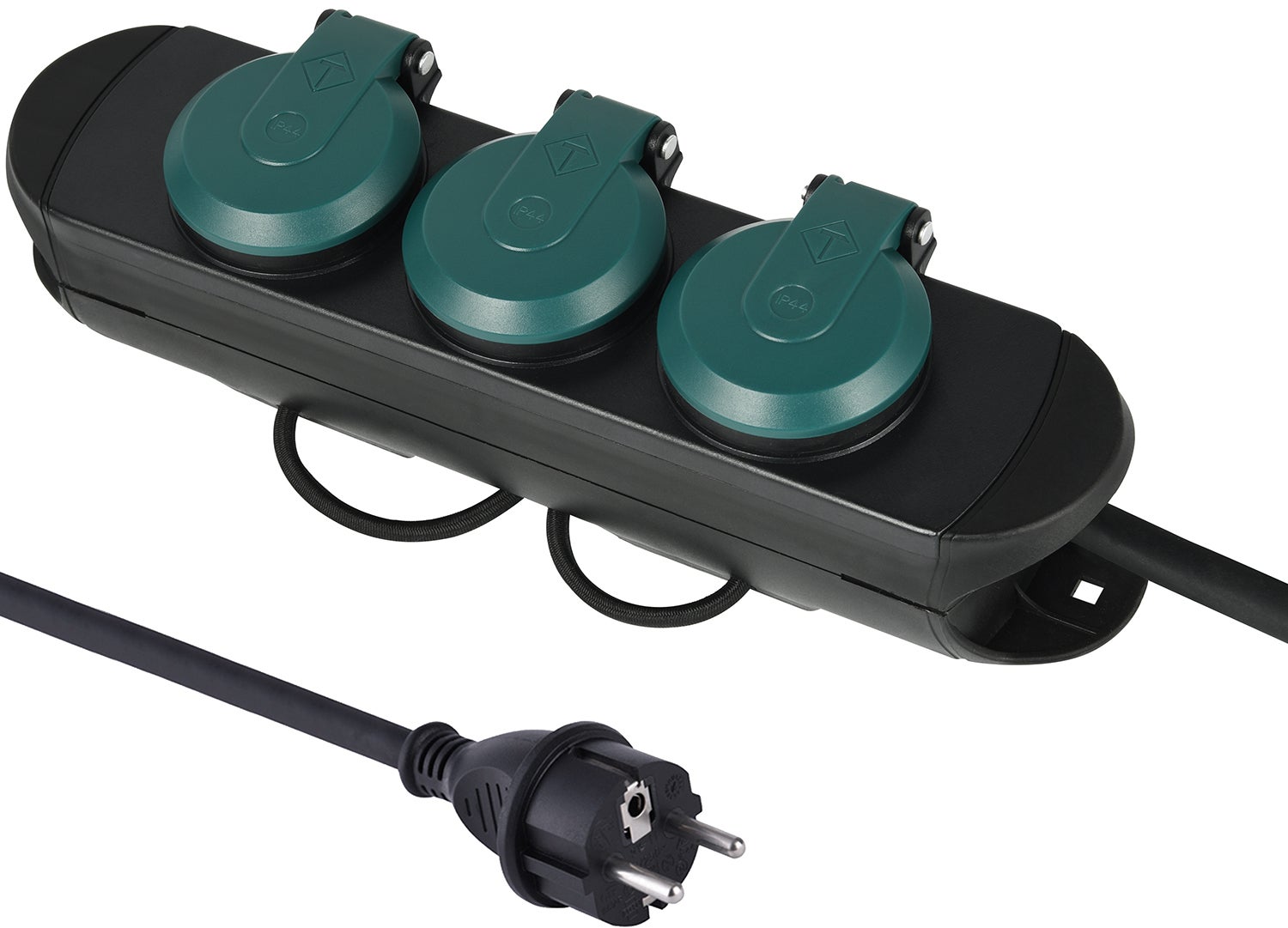 Electraline 30923 Bloc Multiprises Étanche Professionnel avec Enrouleur ...