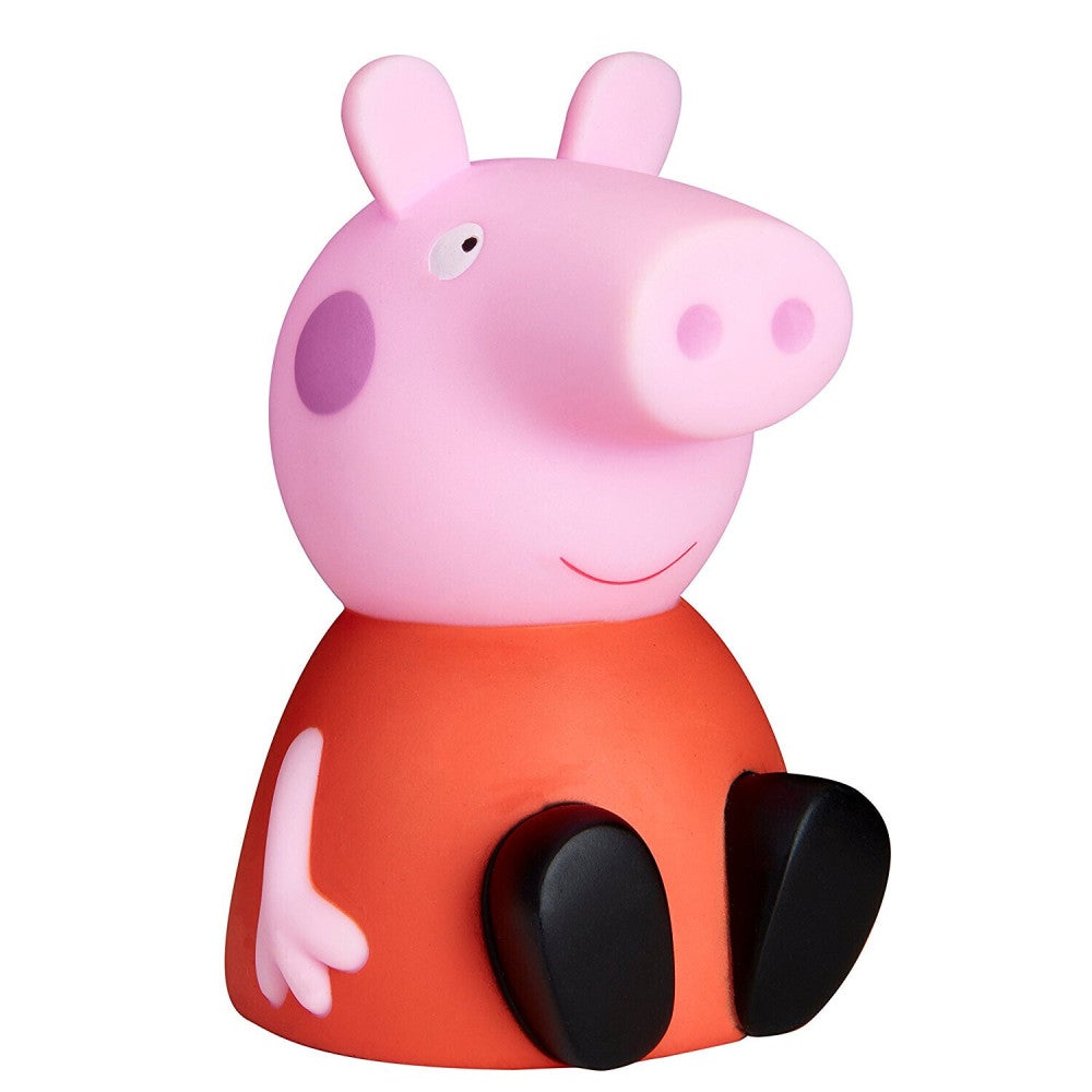 Veilleuse 3D - Peppa Pig robe rouge assise- 23 cm | Leroy Merlin