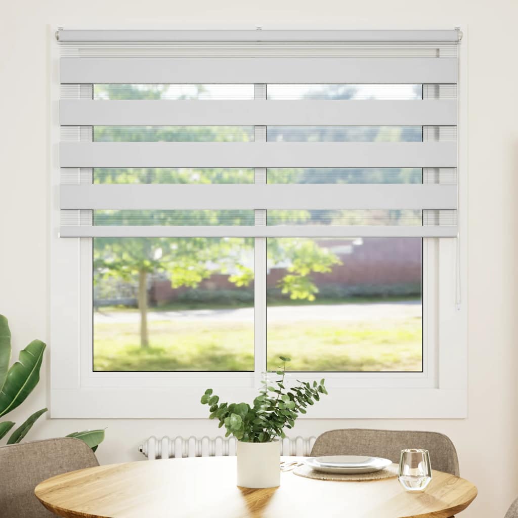 Persiana enrollable blanca 140 x 150 cm, ancho de la tela 135,9 cm ...