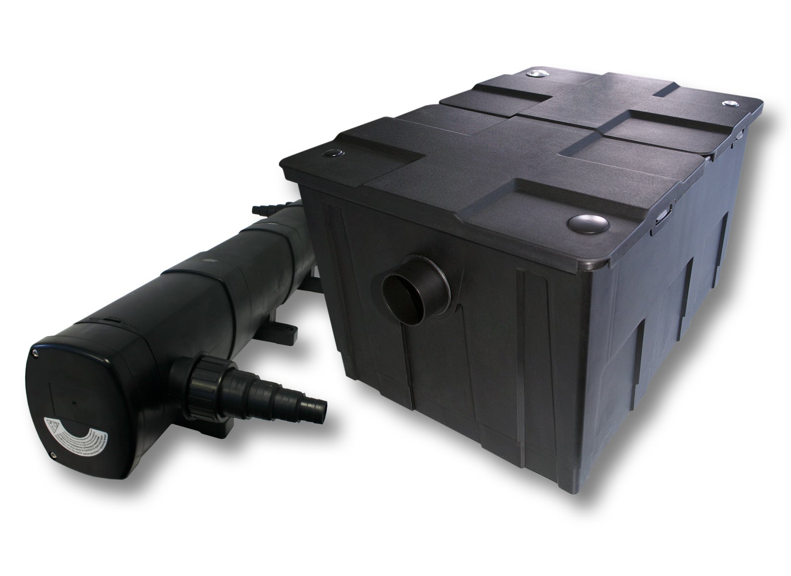 Set SunSun: filtro biologico 60000l chiarificatore UVC 72W tubo da 5m ...