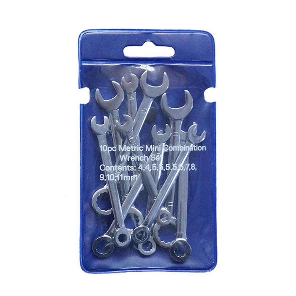 10 pcs jeu de mini clés plates Explosion - proof Pocket clé Wrenches ...