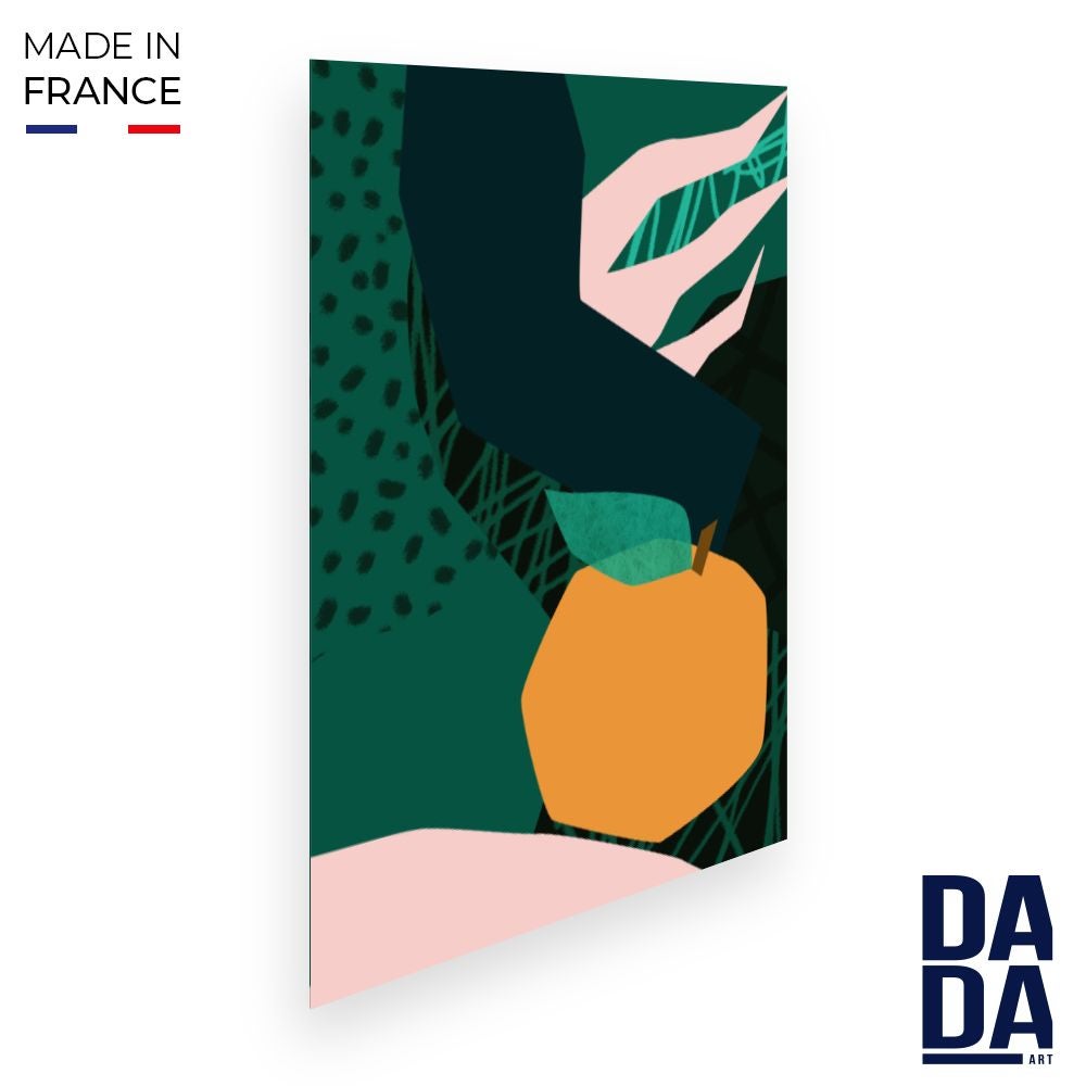 Affiche Fruit abstrait vibrant / 50x70cm / Fabriqué en France / DADA ...
