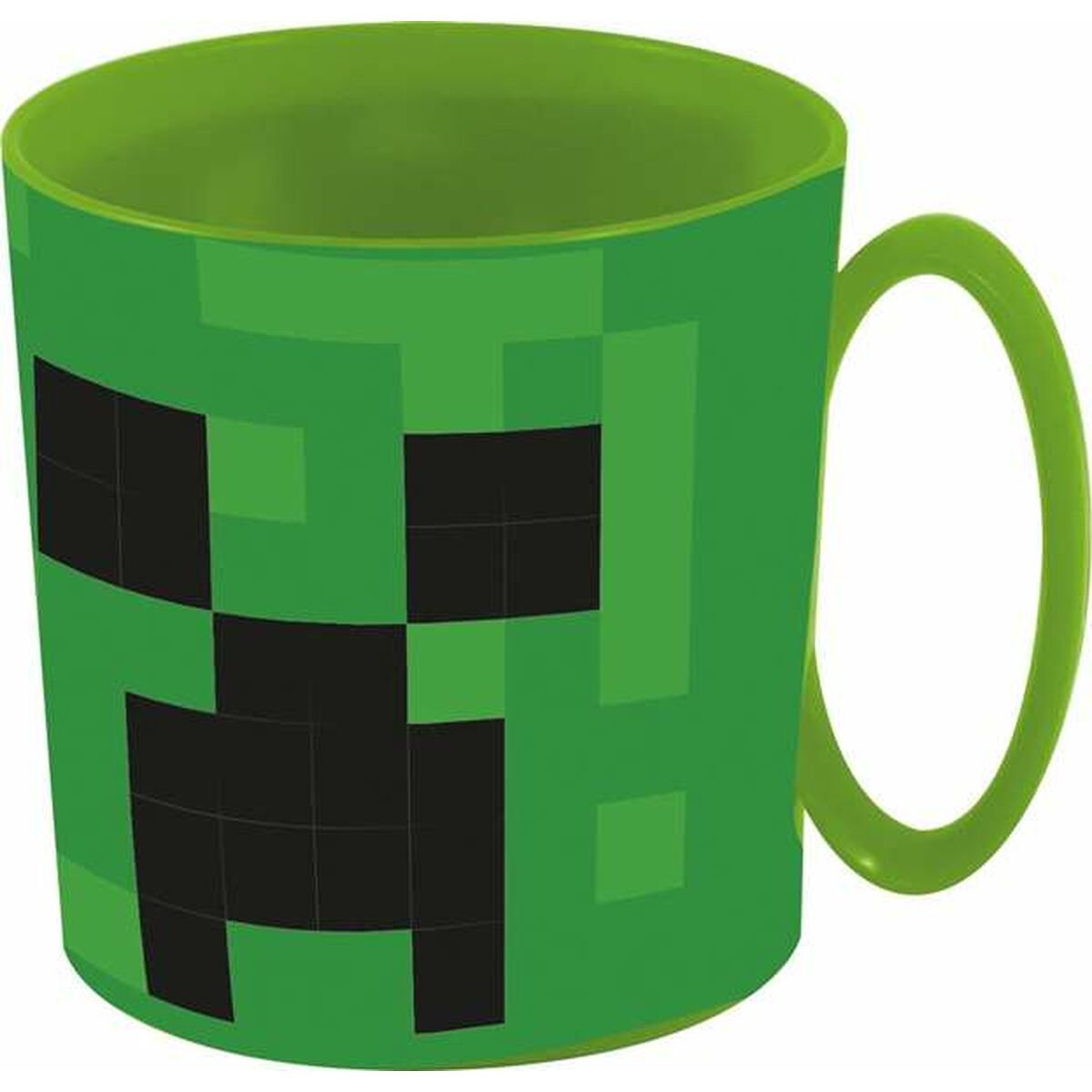 Taza Mug Minecraft Creeper Verde 350 ml Polipropileno | Leroy Merlin