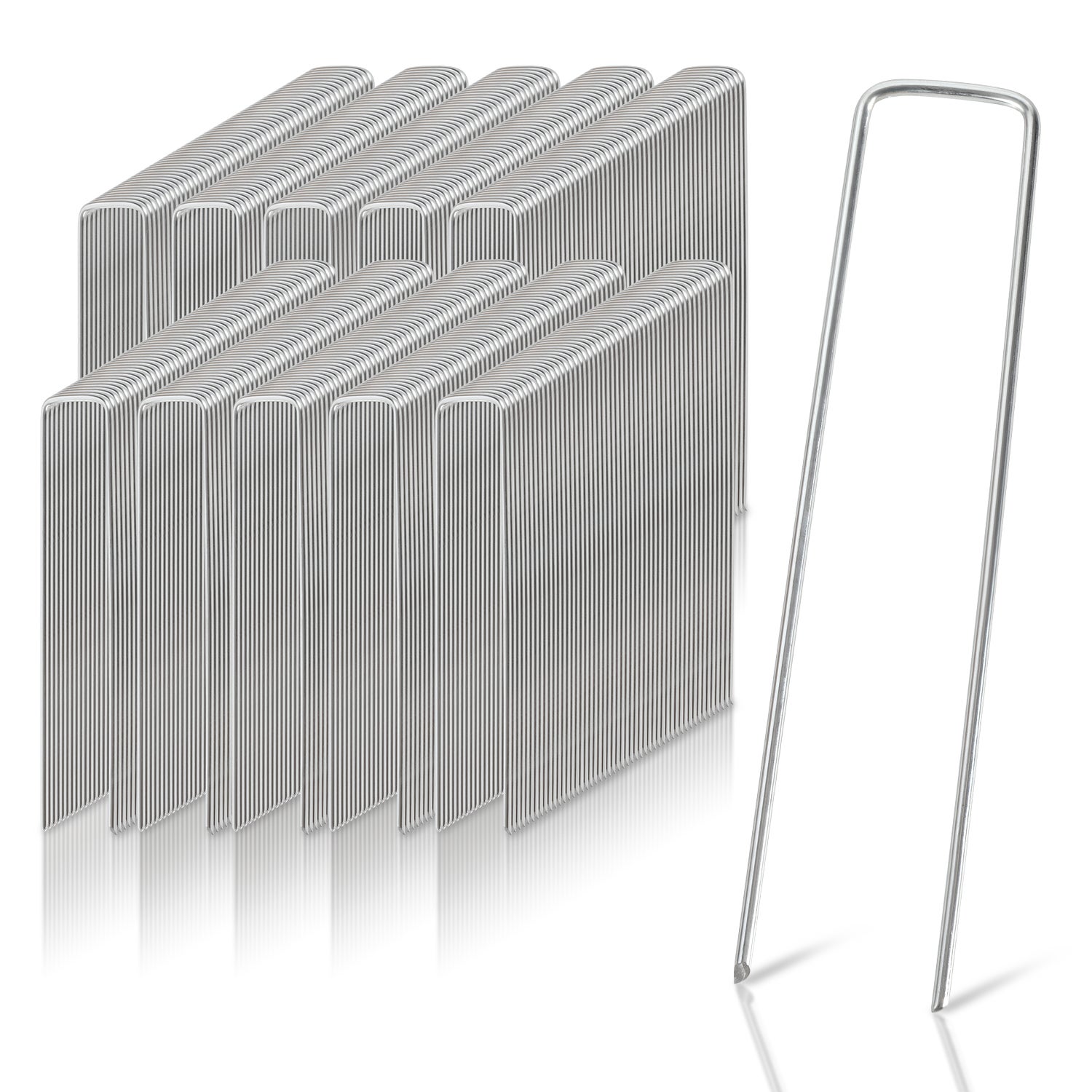 Piquet de fixation, Set 1000 sardines tente, piquet ancrage sol jardin ...