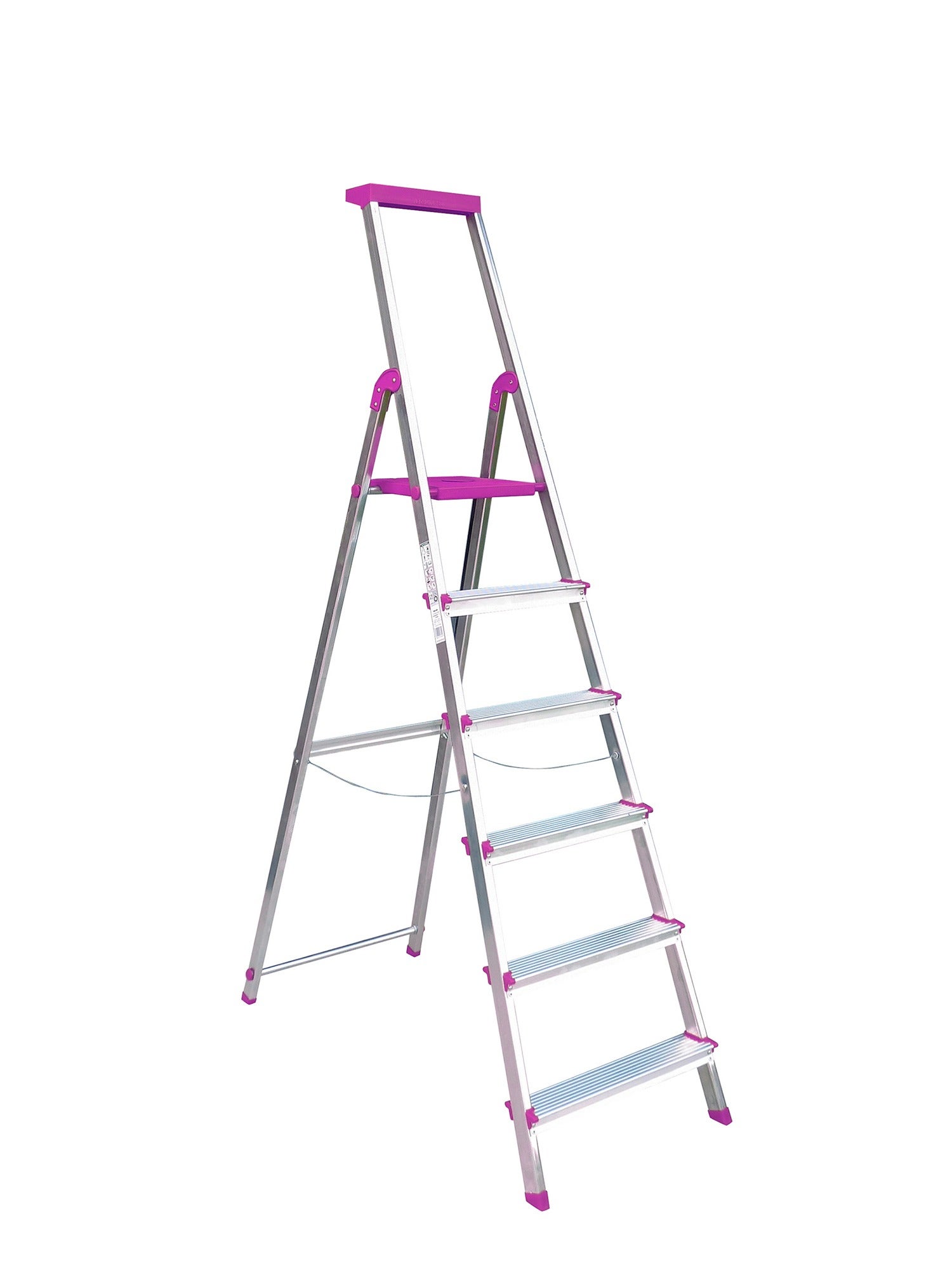 Escalera Aluminio Rolser BriColor 6 Peldaños. Certificada según Norma ...