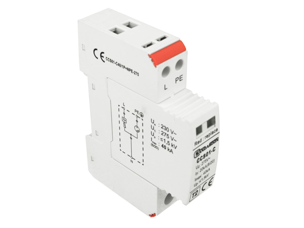 Sandasdon Supervisory Download Type 2 C40 / 1P + NPE 1M pour Barra Din | Leroy Merlin