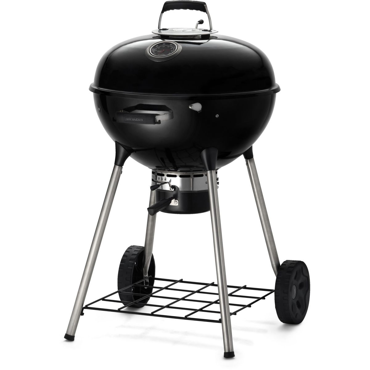 Barbecue charbon NAPOLEON Kettle Premium noir sur pieds 57cm | Leroy Merlin
