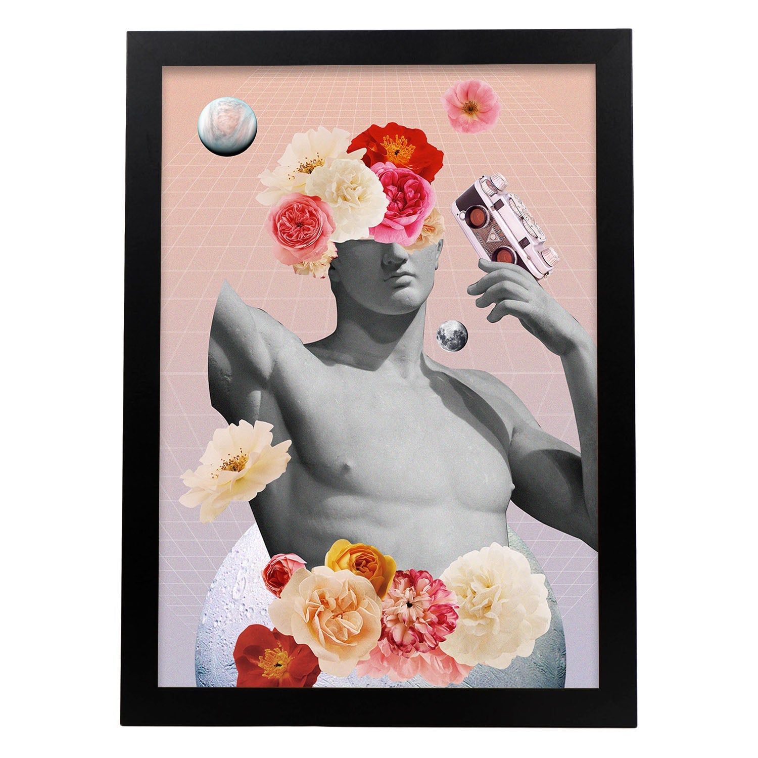 Lamina Artistica Decorativa Con Ilustracion De Collage Surrealista 37 ...