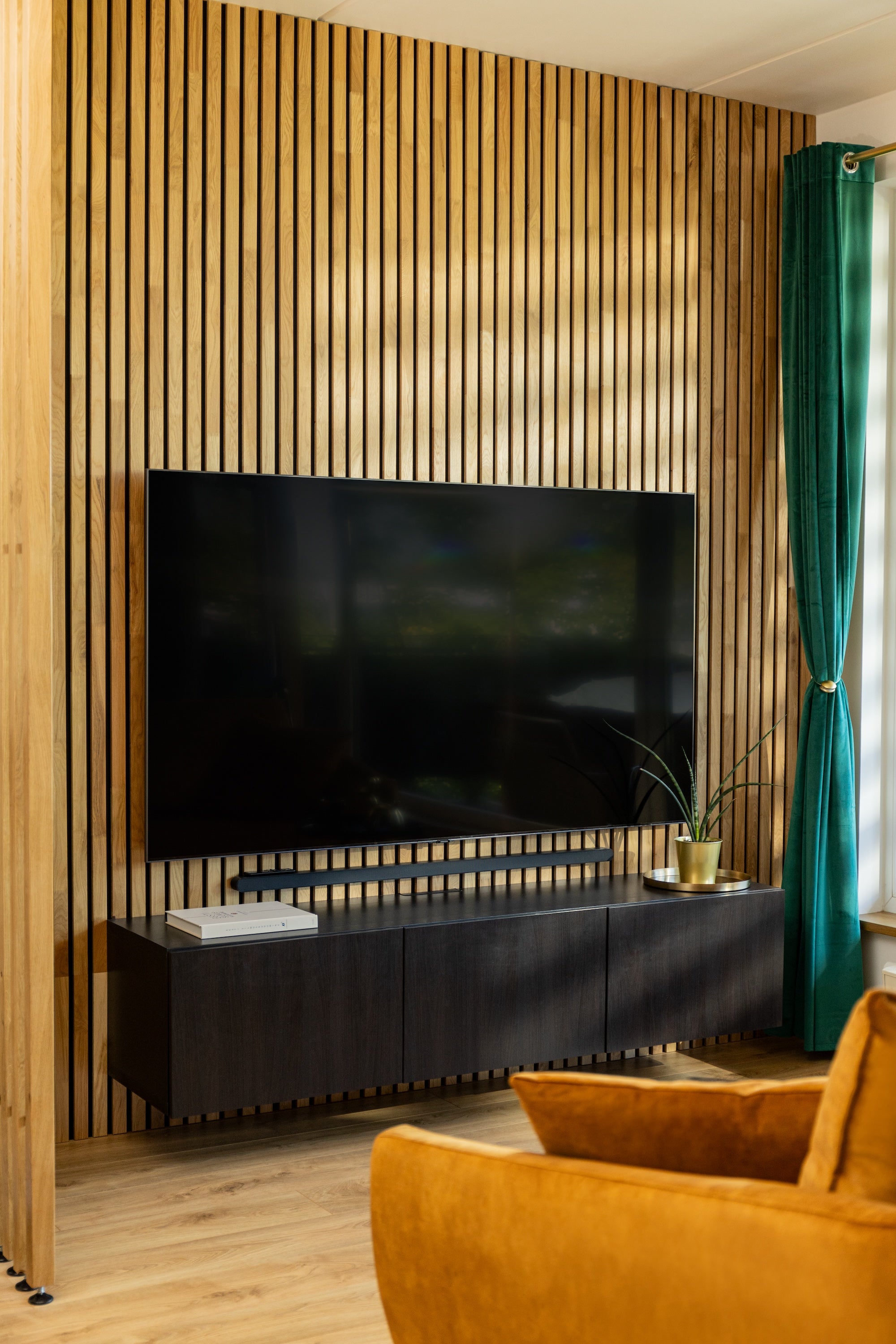 Panel Acústico de Madera - Roble Natural - 2400x385mm - Listones de ...