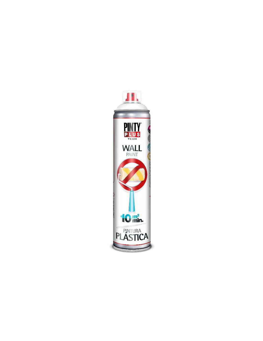 Spray Pintura Plástica Blanco Ral 9016 600 Ml | Leroy Merlin