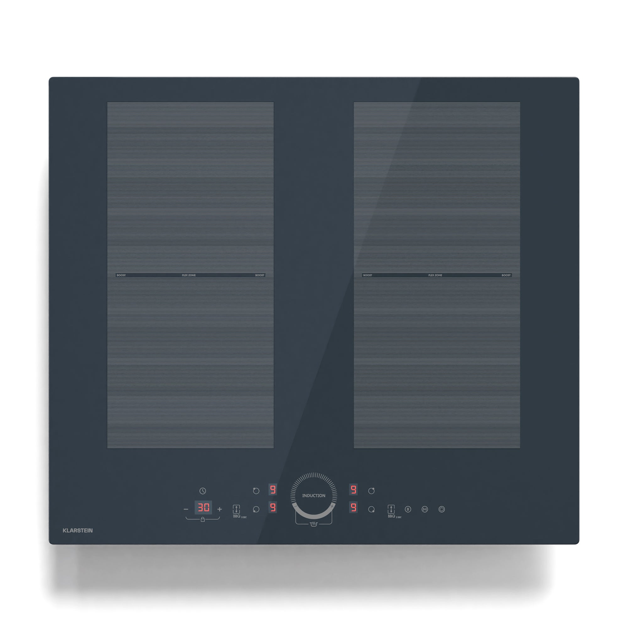 Klarstein Delicatessa 60 Flex Placa inducción encastrable 7000W zona ...
