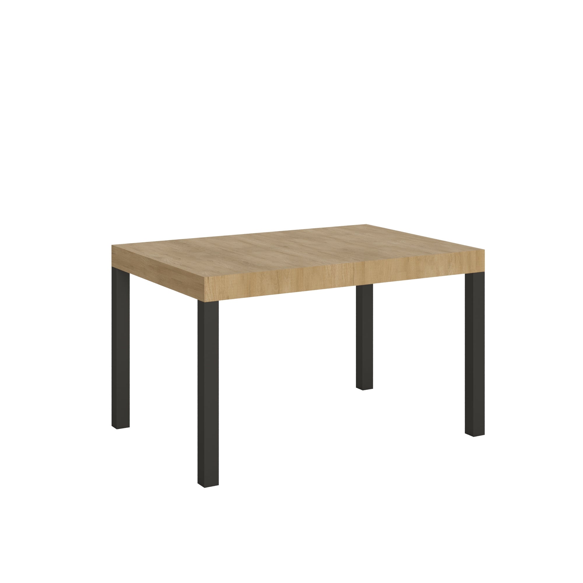 Table extensible Everyday 140/400x90 cm chêne naturel avec pieds ...