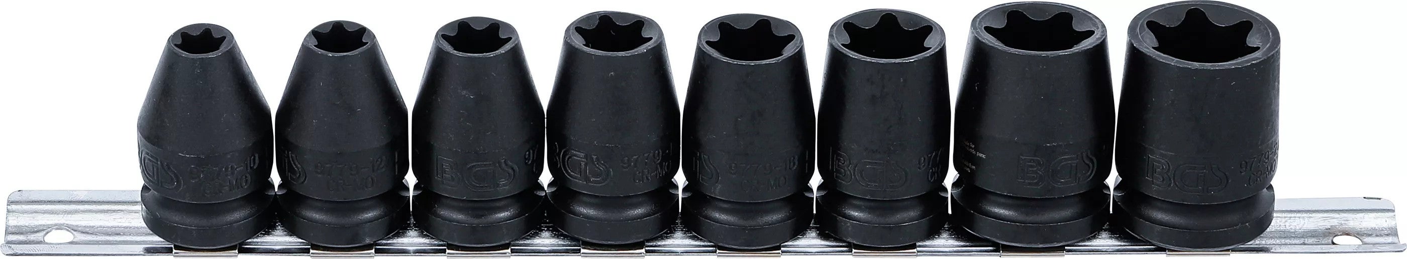 8 DOUILLES CHOC IMPACT PROFIL E (1/2) E10, E12, E14, E16, E18, E20, E22, E24 | Leroy Merlin