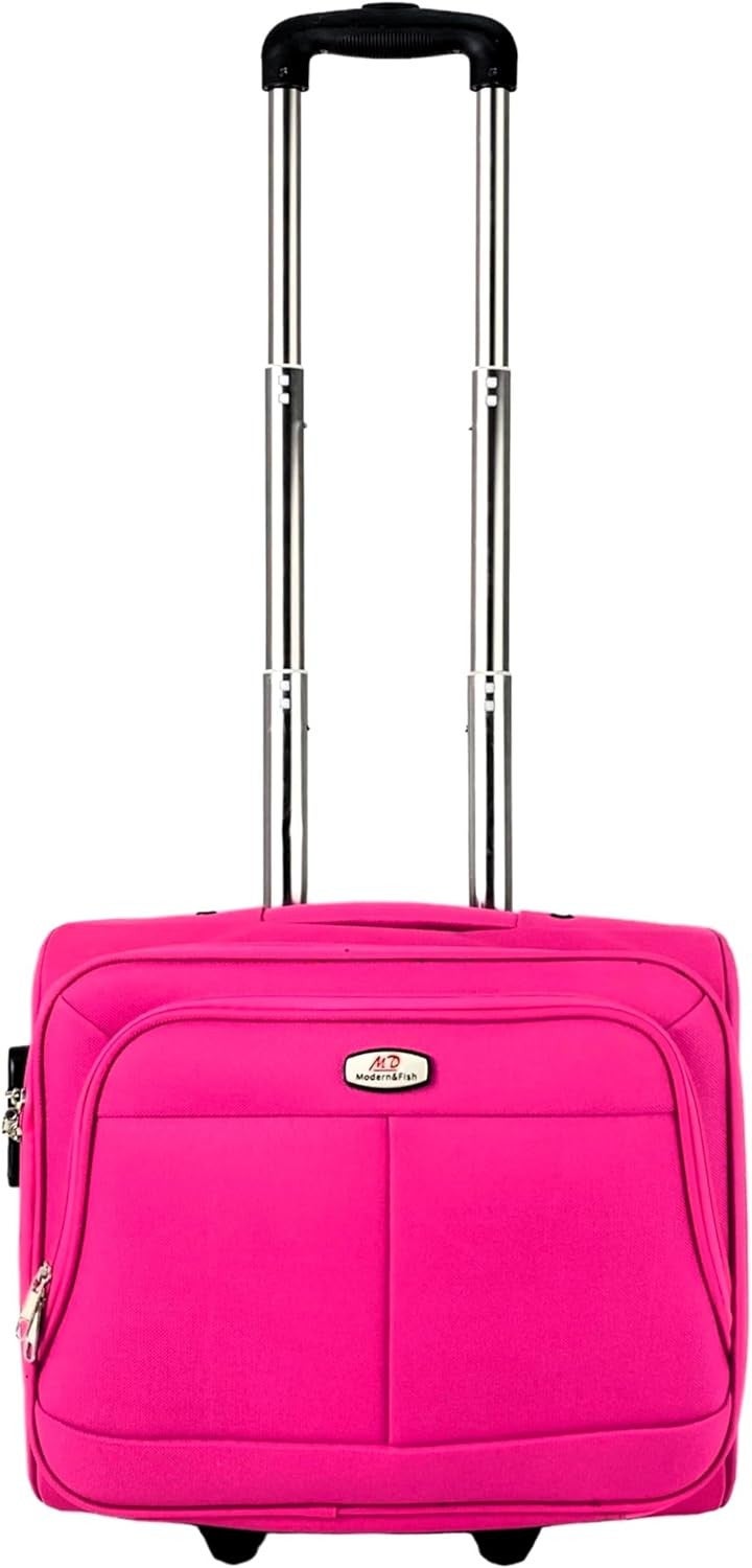 Maleta de Mano Comercial piloto Medico Maletin con Ruedas y con 4 ...