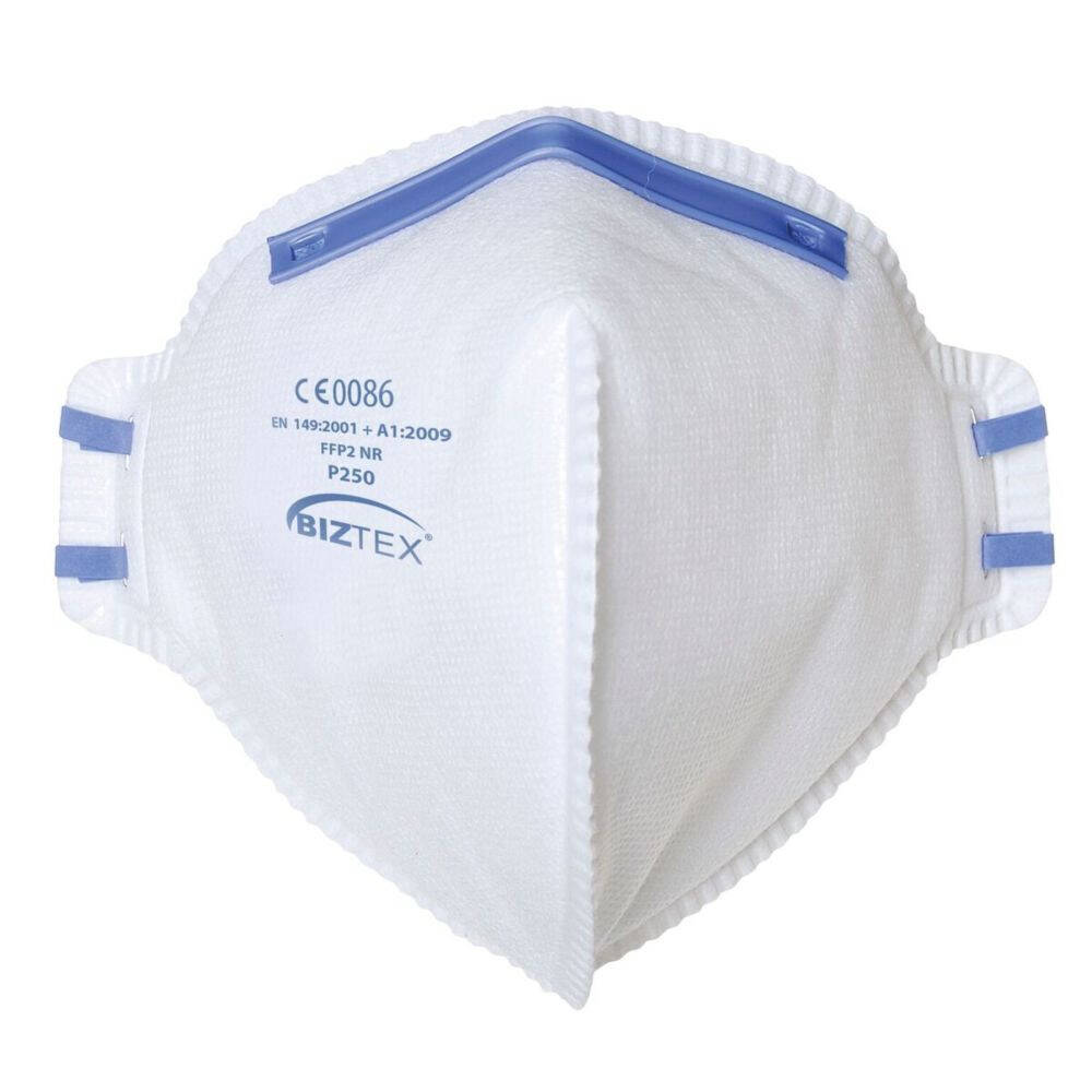 Portwest FFP2 NR foldable respirator mask (box of 20 masks) Blanc ...