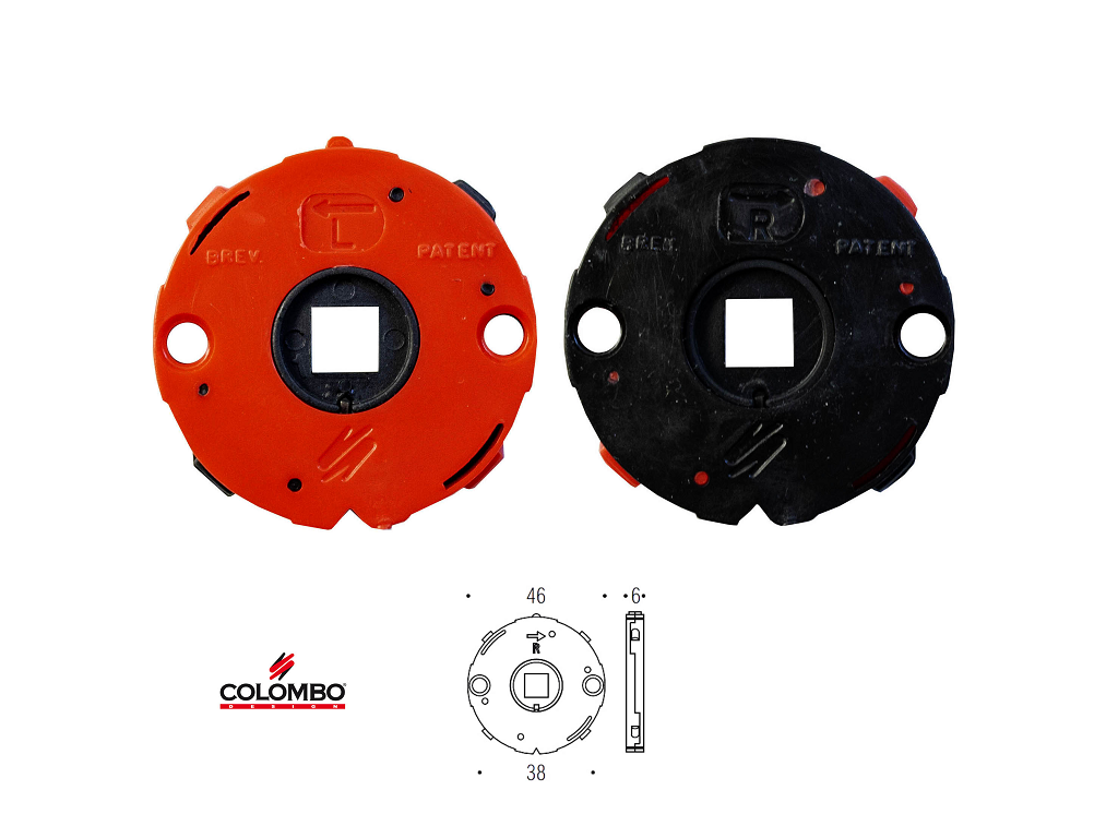 Molla per Maniglia di Ritorno mm.46 per Maniglia con Rosetta mm.50 ...