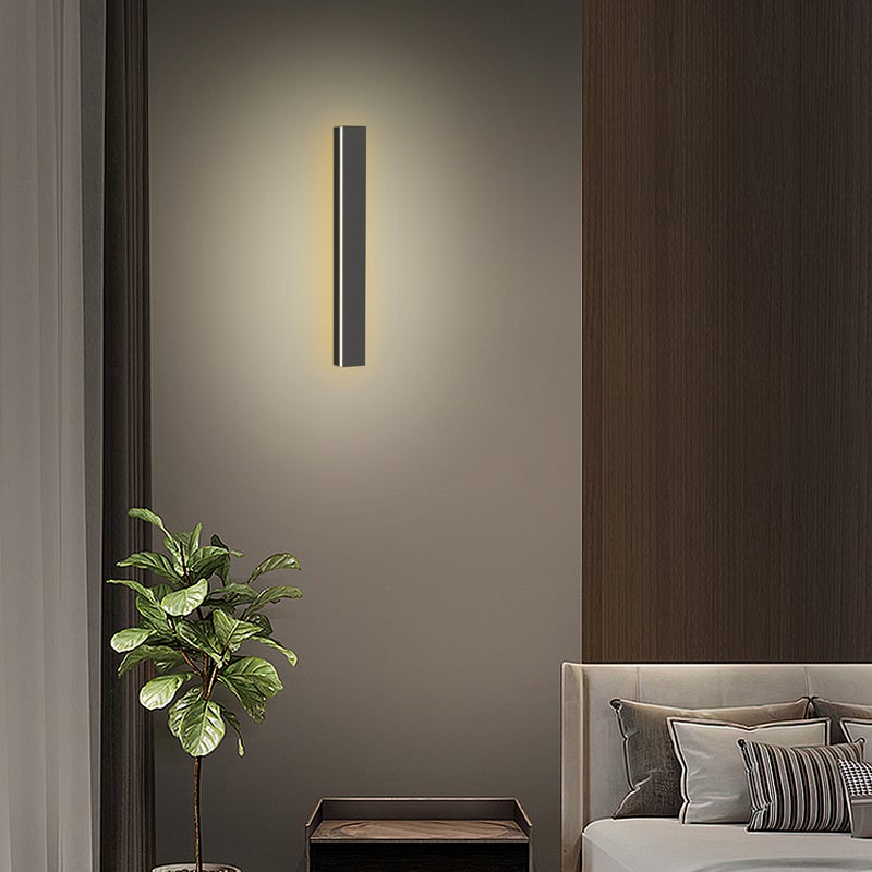 Luz de pared LED ultradelgada Luz de pasillo interior Aplique de pared ...