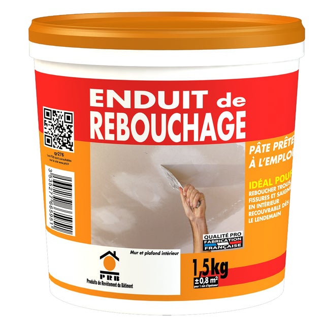 Enduit de rebouchage fissure ciment au meilleur prix | Leroy Merlin