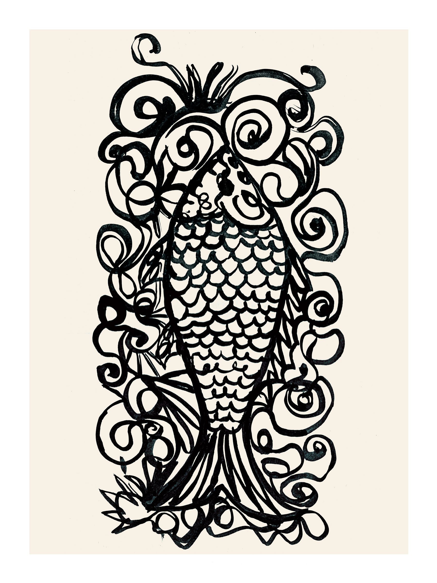 ART - Signature Poster - Fish - 40x60 cm - BENEFFITO | Leroy Merlin