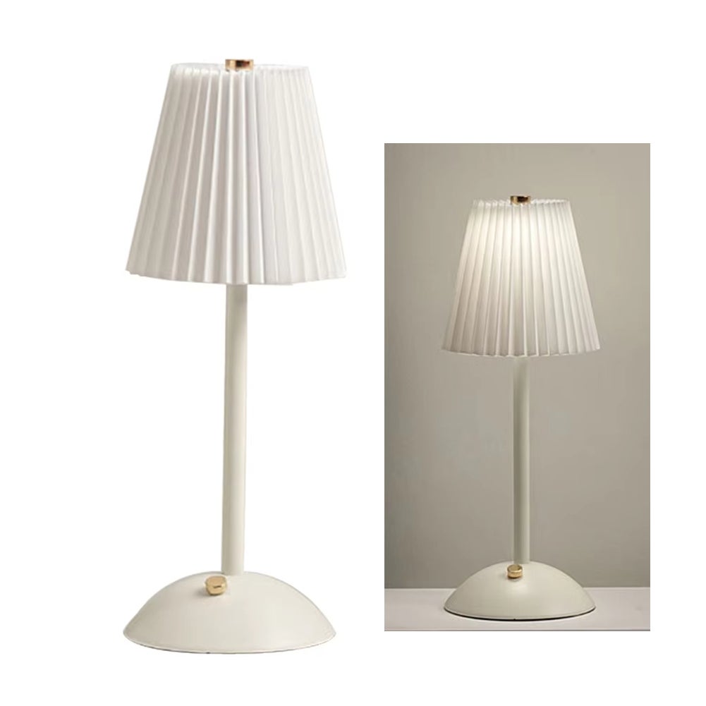 Mini lampe de table LED sans fil, variateur tactile, lampe de chevet ...