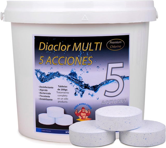 Pastillas de cloro: desinfecta y mantiene el agua clara