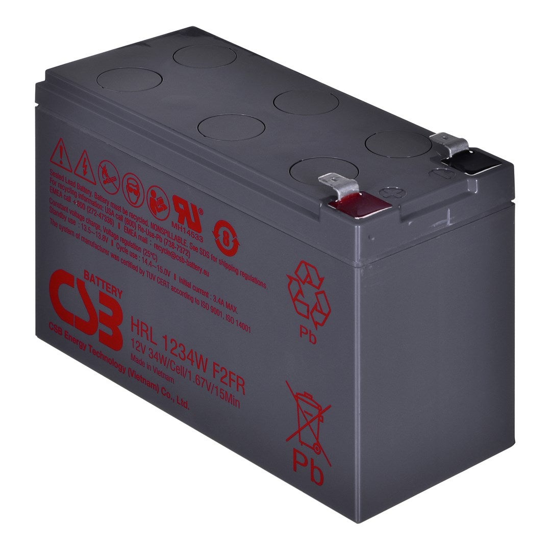 Batterie CSB HRL1234WF2FR 12V 9Ah | Leroy Merlin