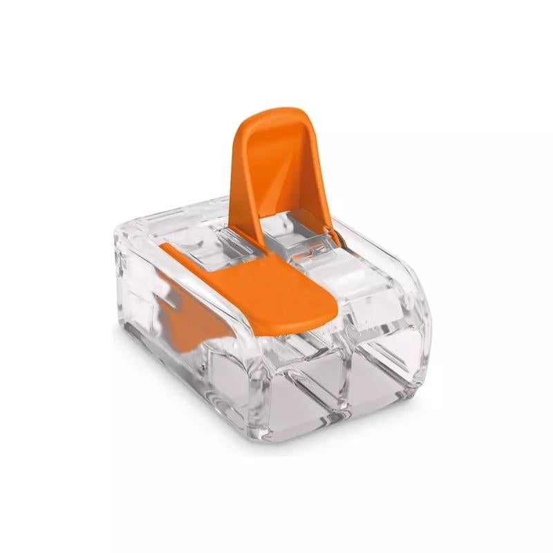 Regleta de bornes de palanca de 2 entradas Wago - SILAMP | Leroy Merlin