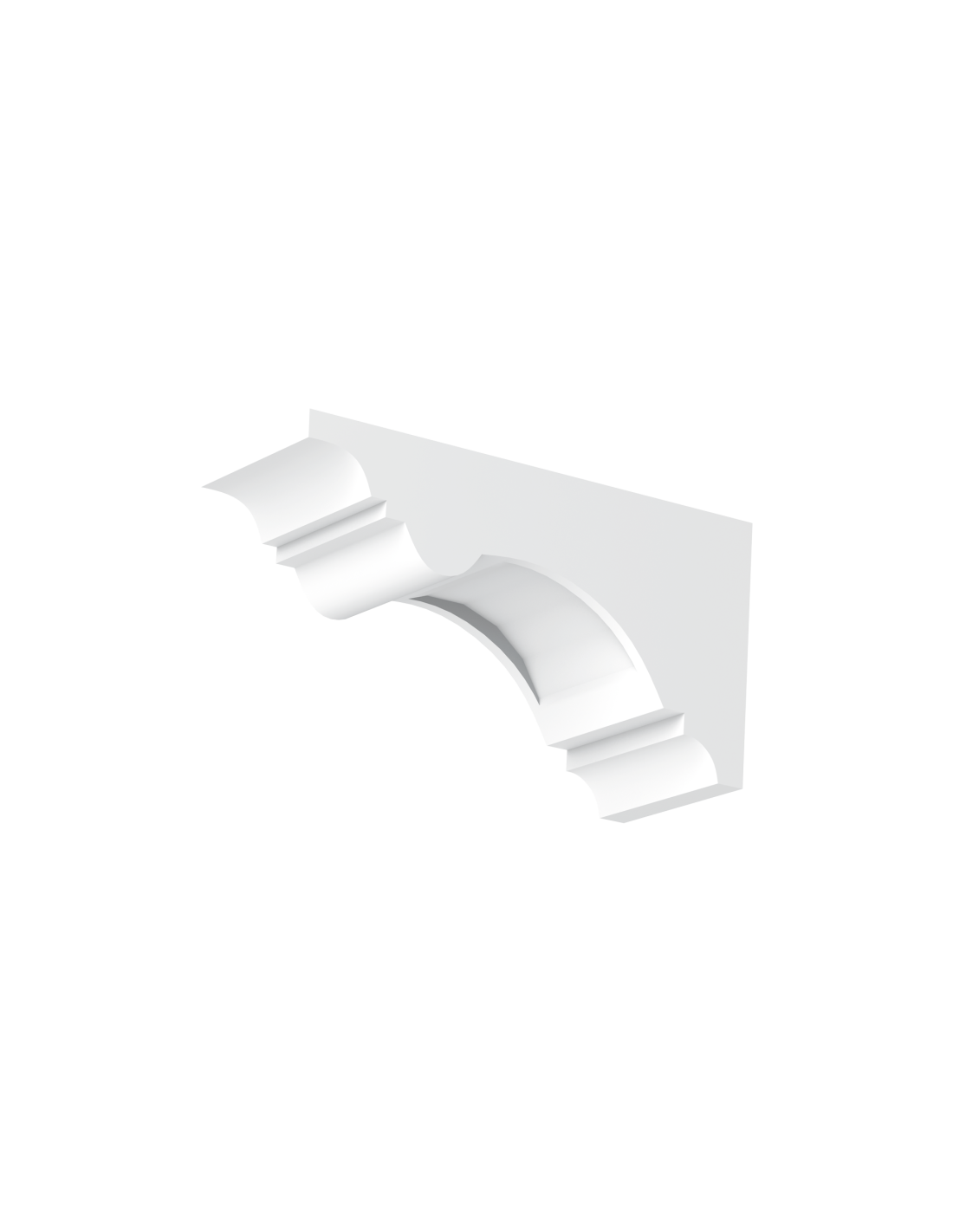 Orac Decor - ORAC DECOR MOLDURA DIENTE 10x13,5x25,5 CM TF05 XTERIO | Leroy Merlin