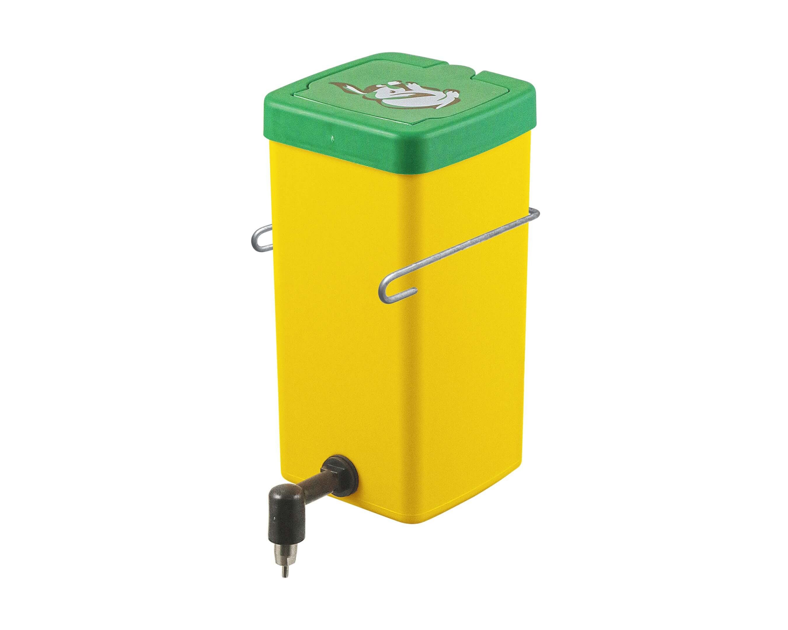 Botella de plástico para beber con forma de conejo | 1 litro | amarillo ...